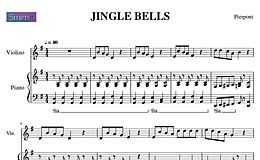 Jingle Bells Easy piano - Piano - Sheet music - Cantorion - Free sheet ...