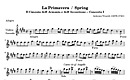 Spring (Concerto No. 1 "La primavera") Solo violin - Violin - Sheet ...