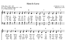 I Heard the Voice of Jesus Say - Sheet music - Cantorion - Free sheet ...